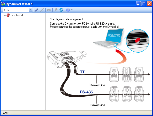 Dynamixel Wizard